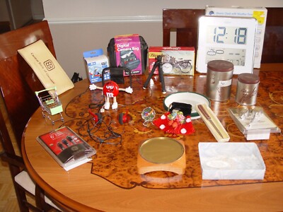 FIND A TREASURE NEW & USED MIX Lot HALMARK ATOMIC CLOCK ANTENNA M&M ...