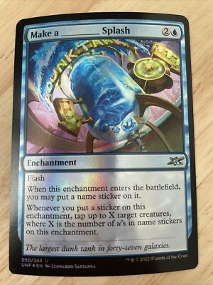 MTG Make a Splash FOIL #050/244 Unfinity Uncommon NM/M | eBay