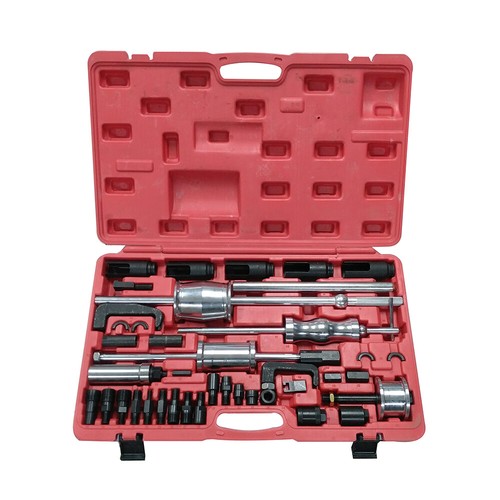 40pc Universal Diesel Injector Extractor Remover Slide Hammer Puller ...
