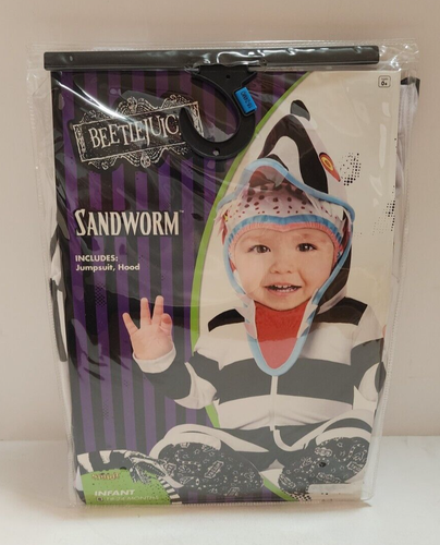 Beetlejuice Sandworm Sand Worm Infant 18-24 Months Spirit Halloween ...