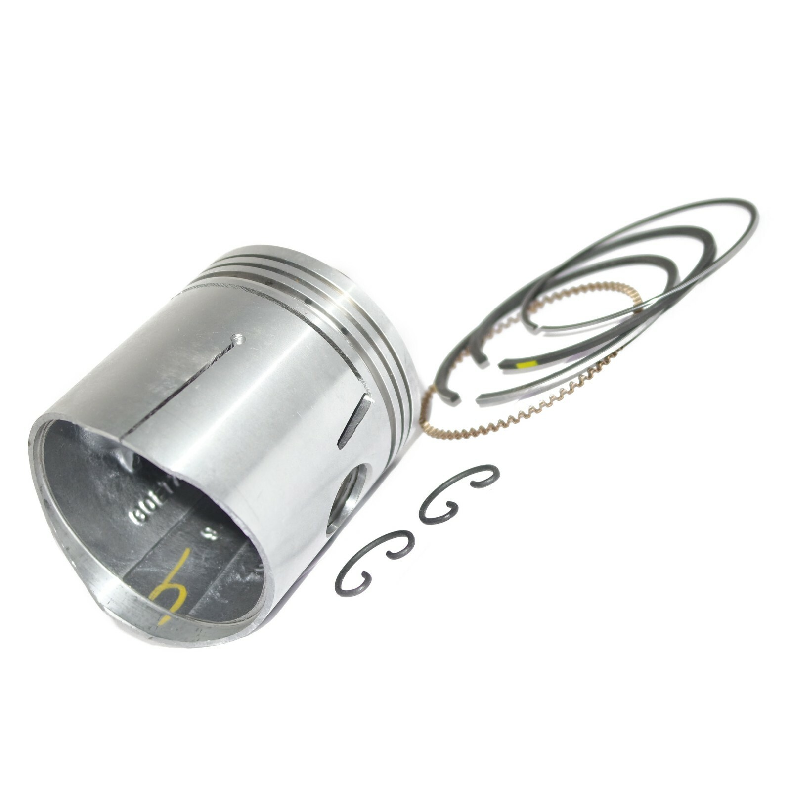 Piston Assembly with Rings 69.79mm Std Size For Royal Enfield Standard ...