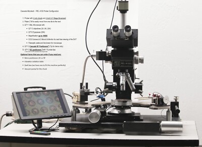 Cascade Microtech Summit Prober REL 4100 4" Probe Station Refurb 1 Yr ...