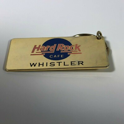 Hard Rock Cafe WHISTLER KeyChain | eBay