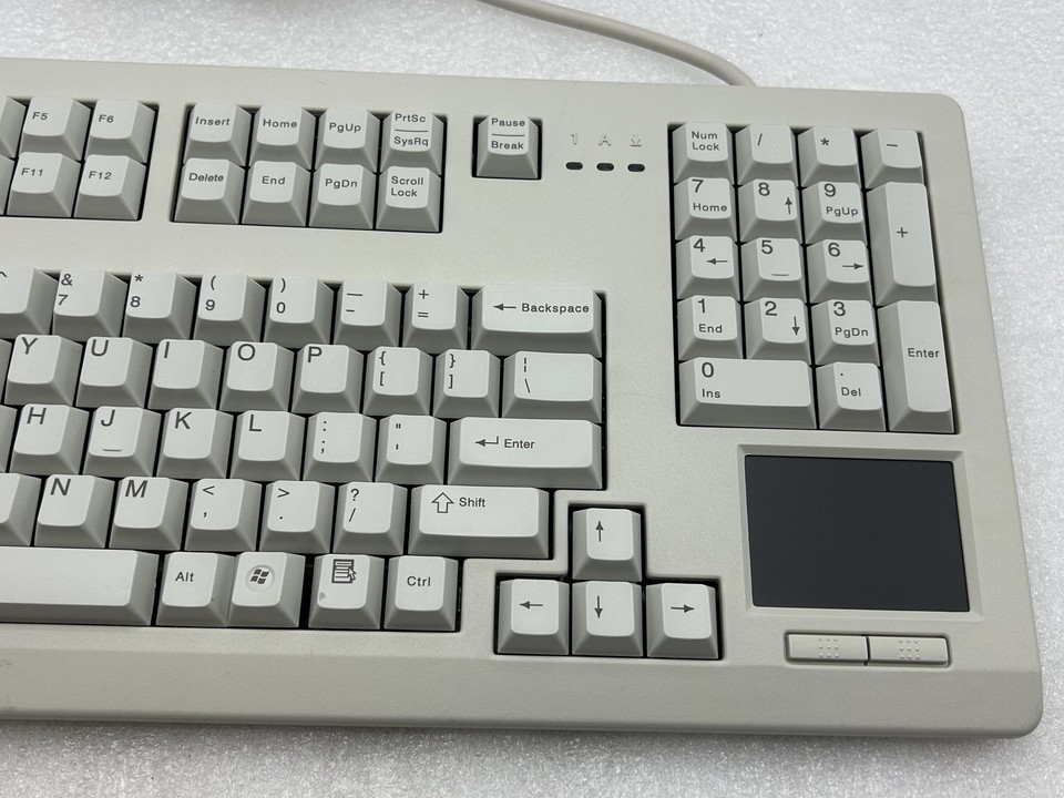 Vintage Mechanical Cherry Keyboard with Trackpad MX11900 D-91275 USB ...
