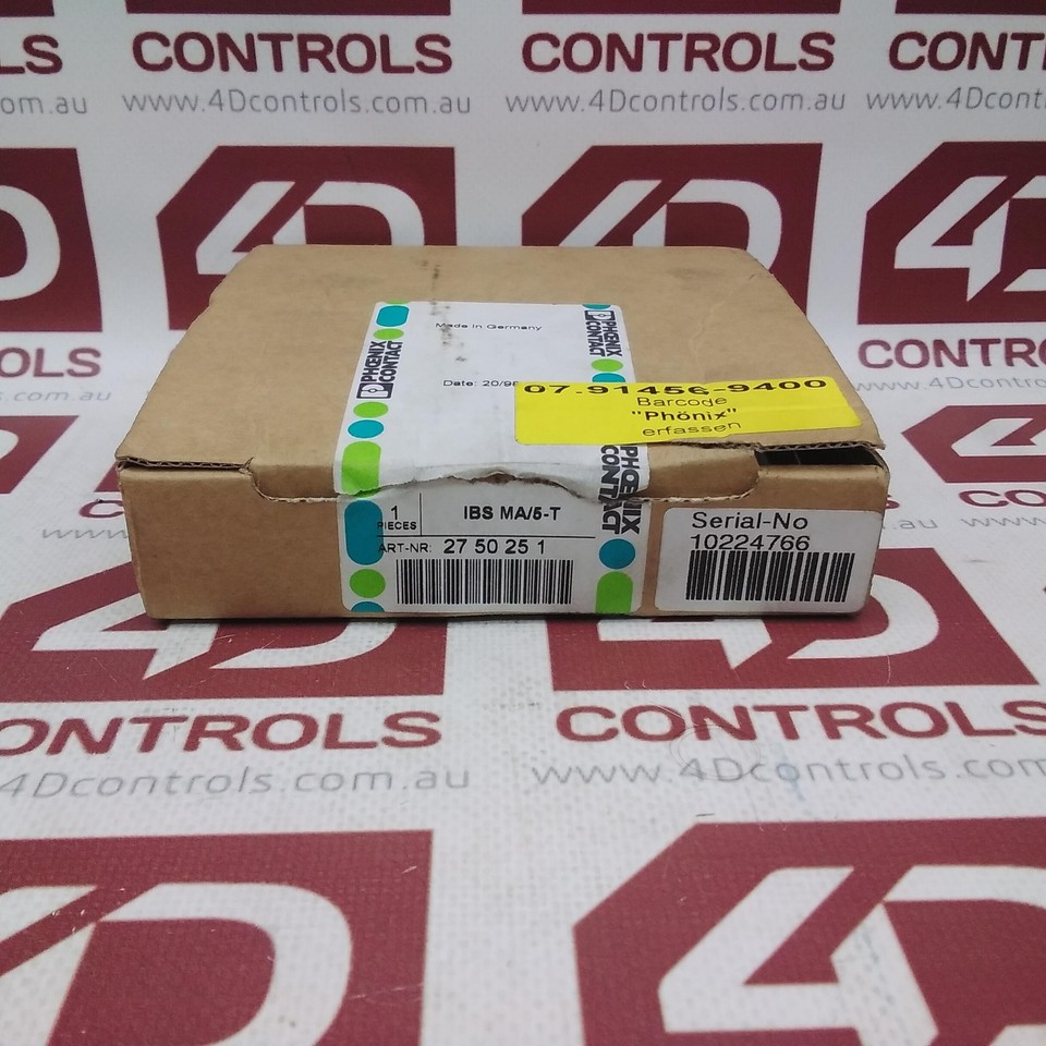 IBS MA/5-T | Phoenix Contact | Interbus-s Master Plug In Board, Opened ...