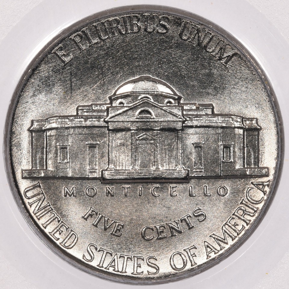 1938 5C PCGS MS65 QDO FS-1105 FS-021.5 FS-105 Quadruple Die Jefferson ...