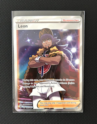 Leon (Full Art) 182/185 Swsh04: Vivid Voltage Holo | eBay
