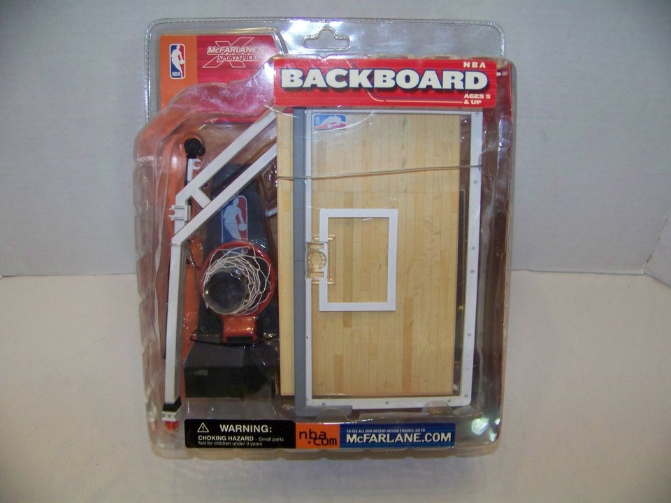 NBA BACKBOARD MCFARLANE SERIES 1 COLLECTOR'S CLUB EXCLUSIVE. NEW | eBay