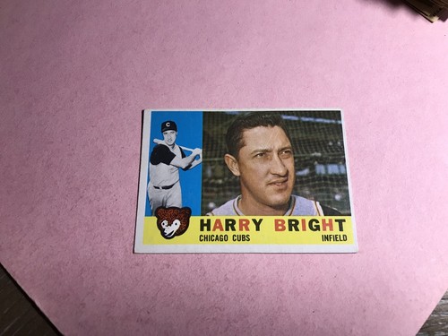 Harry Bright 1960 Topps Baseball #277 No Creases | eBay
