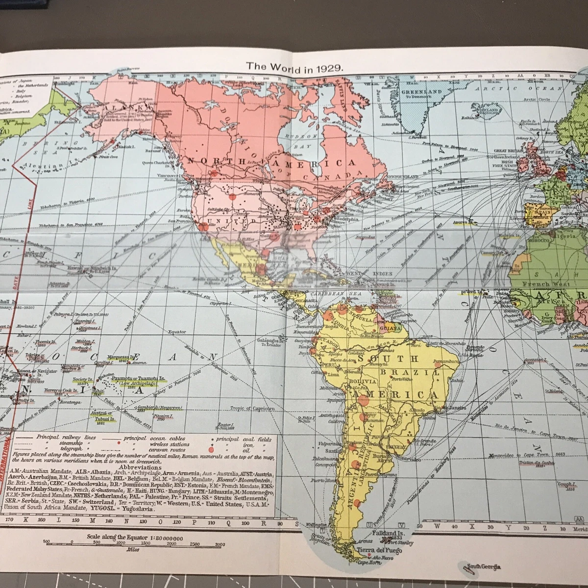 World Trade Routes Map