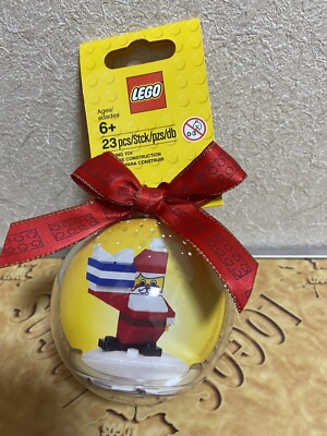 Lego Christmas Holiday Ornament Bauble Santa 850850 New Rare Retired ...