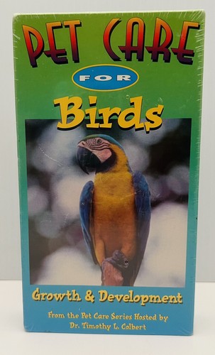 Birds Pet Care For VHS Sealed Growth & Development Video Tape Parrots ...