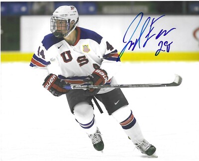 Joel Farabee Philadelphia Flyers Team USA Signed 8 x 10 | eBay