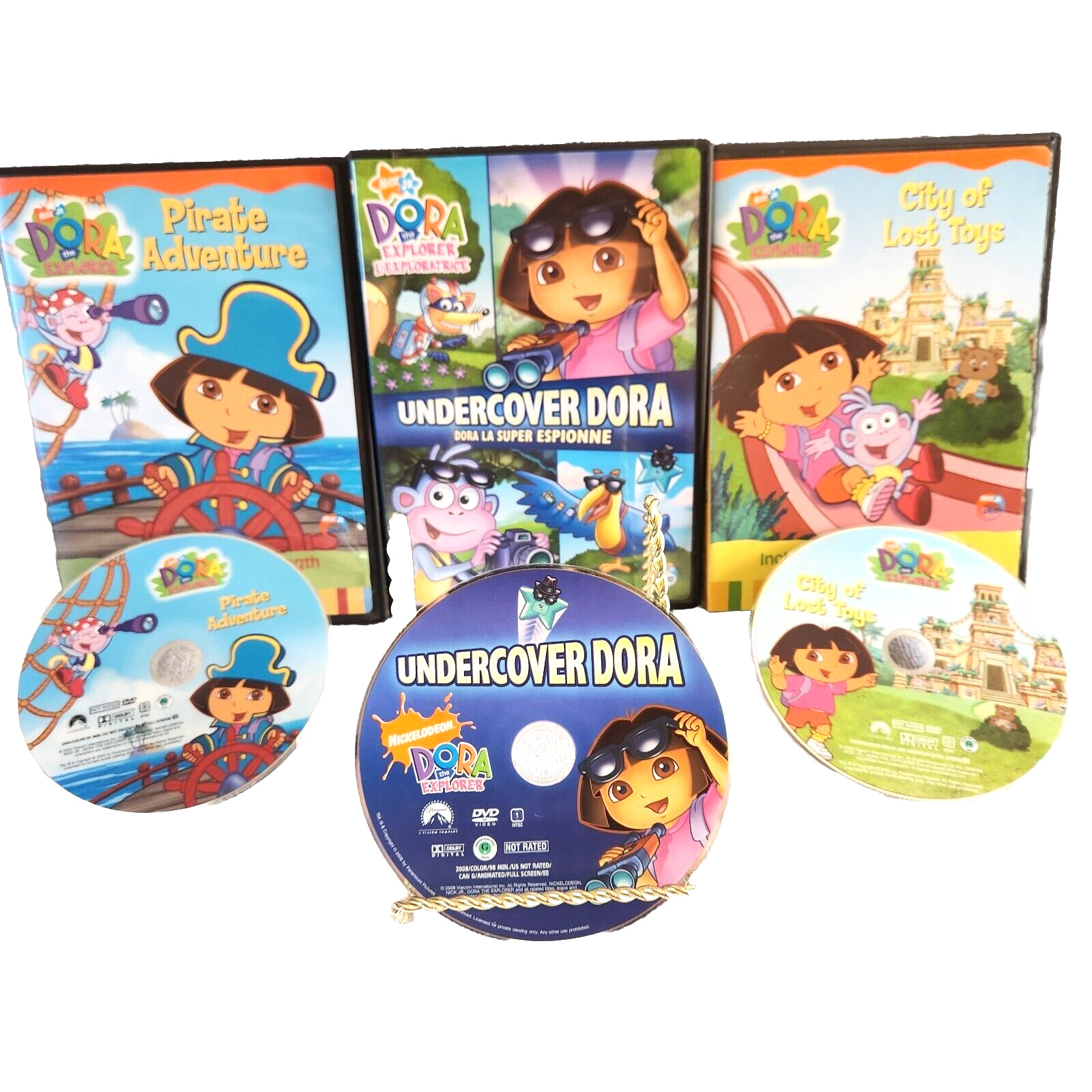 Nick Jr. Dora The Explorer DVD Movie Lot | Grelly USA
