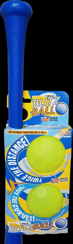 Blitzball Plastic Bat And Ball Combo Set (2 Balls) | eBay