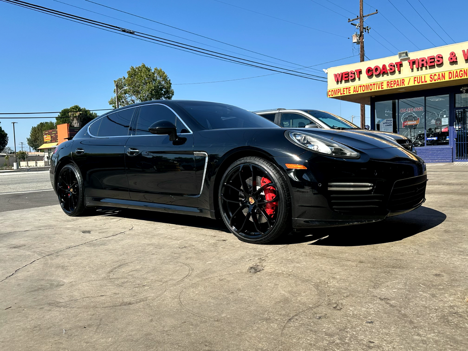 21'' inch Wheels fit Porsche Panamera Cayenne Satin Black Staggered ...