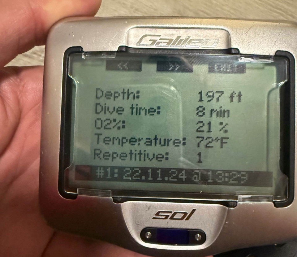 Scubapro Galileo Sol Dive Computer with transmitter Wrist Computer | eBay