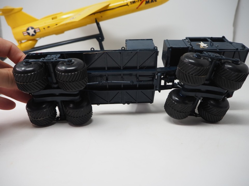 Original 50's Renwal Teracruzer w/Mace Missile Blue Print Models Built ...