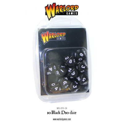 Bolt Action: D10 Dice Pack - Black (10) | eBay UK