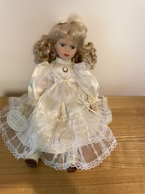 Knightsbridge Collection Porcelain Doll 37 cm | eBay UK