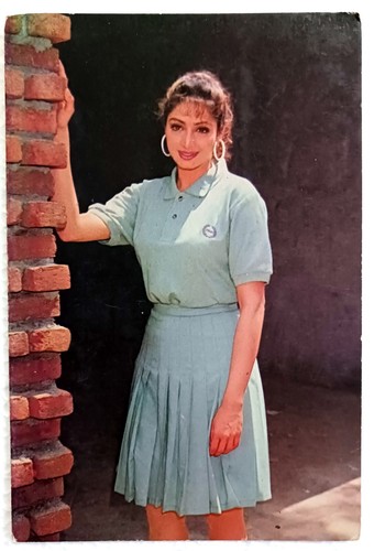 Bollywood Beautiful Actor Shri Devi Sridevi Rare Old Original Post card ...