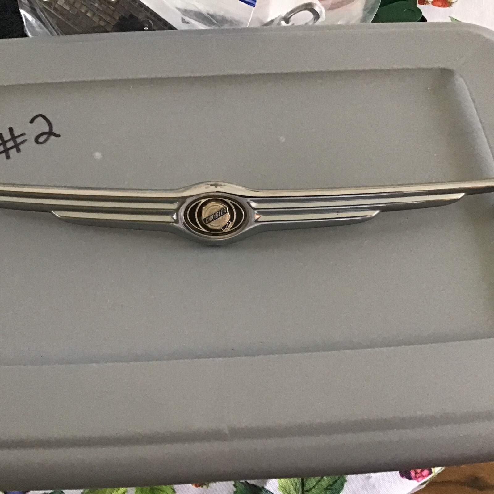 Chrysler Sebring 300 Trunk Lid Badge Logo Medallion Wing | OEM | Chrome ...
