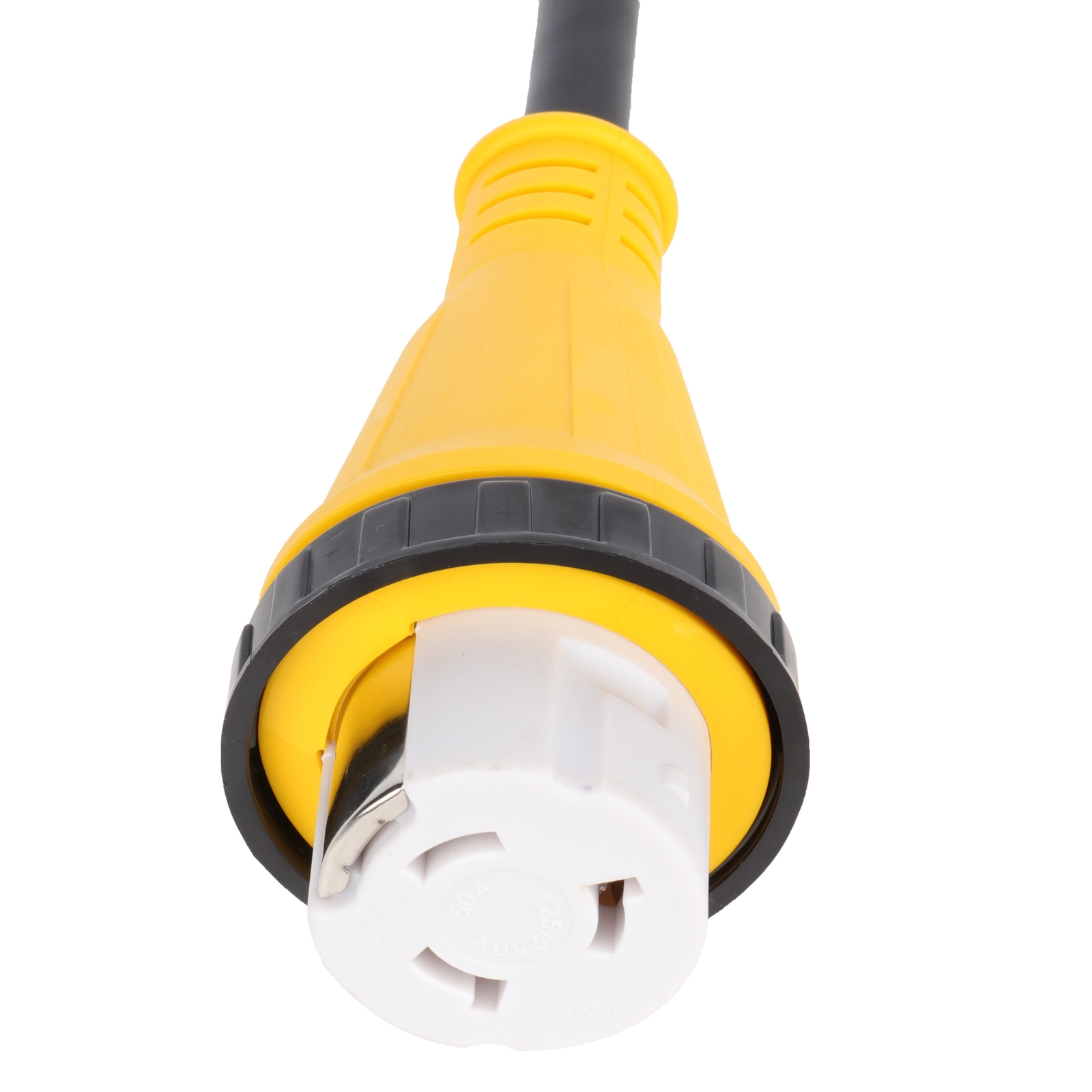 Twist Lock Female Camper Detachable RV Power Cord 15 AMP Male to 50 AMP ...