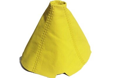 Yellow Real Leather Manual Shift Boot For 04-11 Mazda RX-8 | eBay