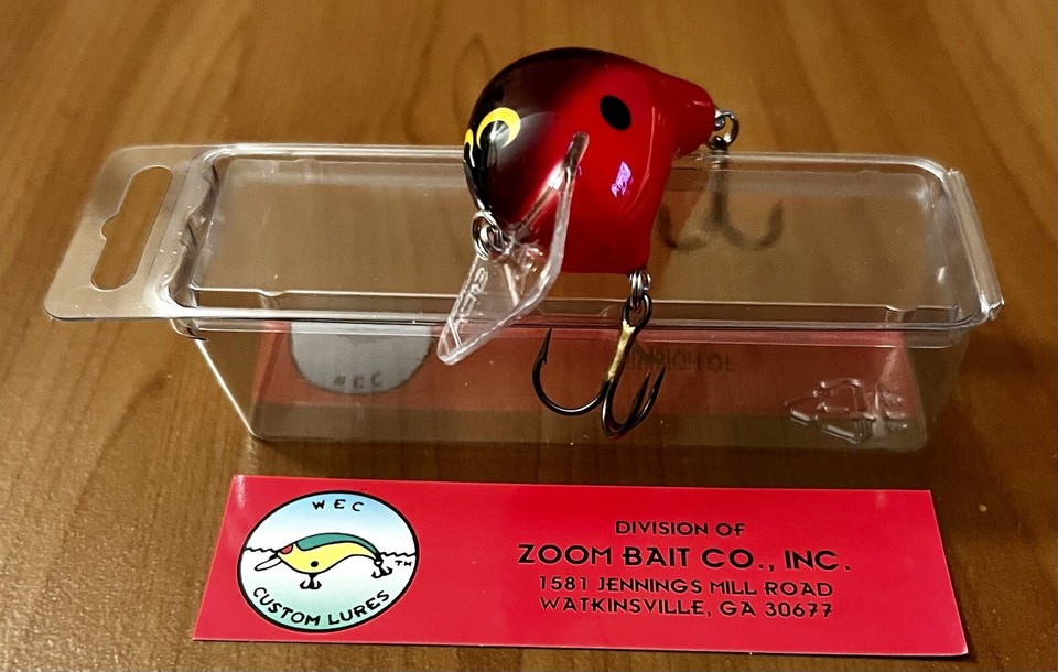Zoom Bait Company WEC Custom E-I Crankbait Lure RED CRAWDAD | eBay
