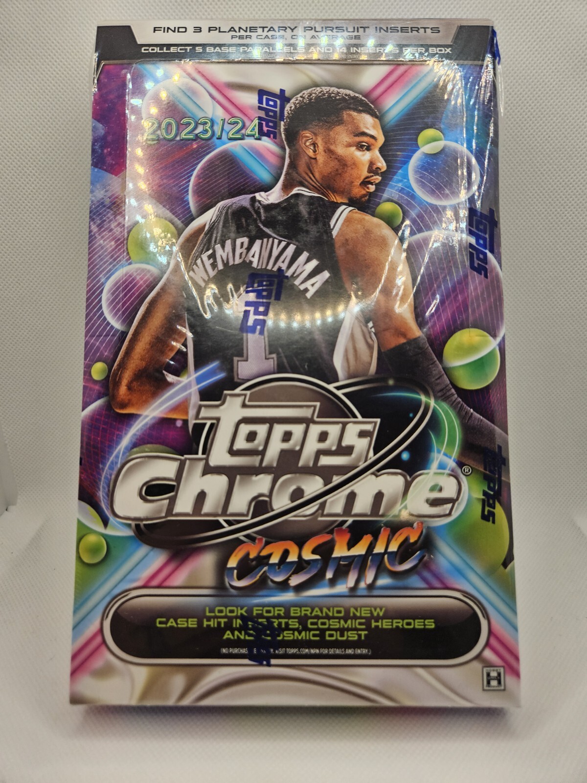 2023-24 Topps Chrome Cosmic Basketball Factory Sealed Hobby Box *Wemby ...