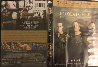 Foxcatcher (DVD, 2015) Steve Carell, Channing Tatum, Mark Ruffalo | eBay