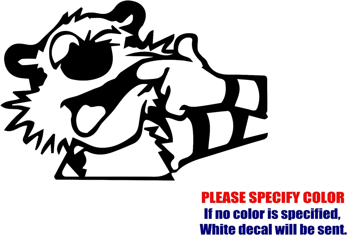 Calvin And Hobbes Car Decals