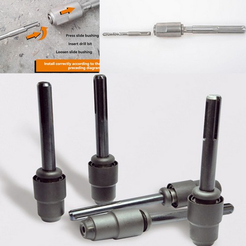 Professional Hex Round Shank Converter Transducer SDS-MAX To SDS-PLUS ...