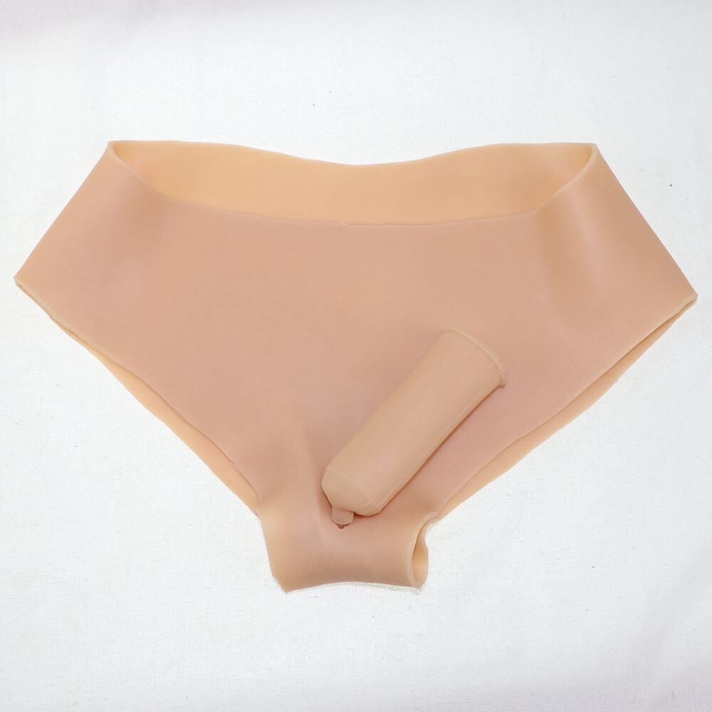 Silicone Vagina Crossdresser Panty Pee Transgender Underwear Gaff Tong ...