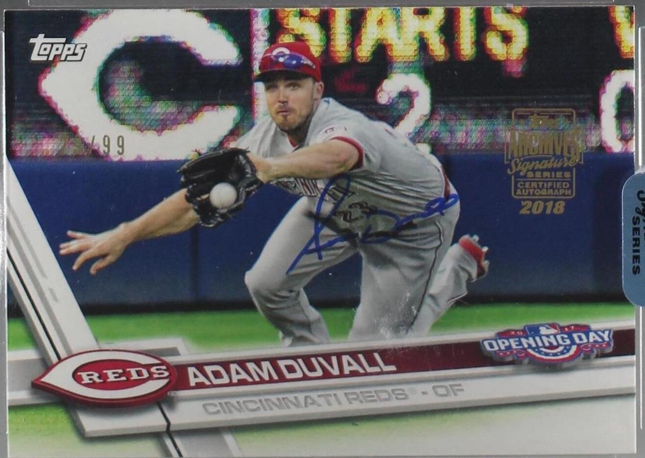 2018 Topps Archives Signature Series Active Player Edition Buybacks ...