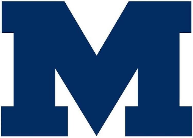 Block “M” University of Michigan UofM Window Car decal sticker 5x4 ...