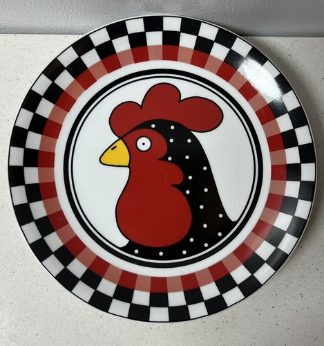 Vintage Russ Rooster Plate 8” Decor Farmhouse NRM03A | eBay