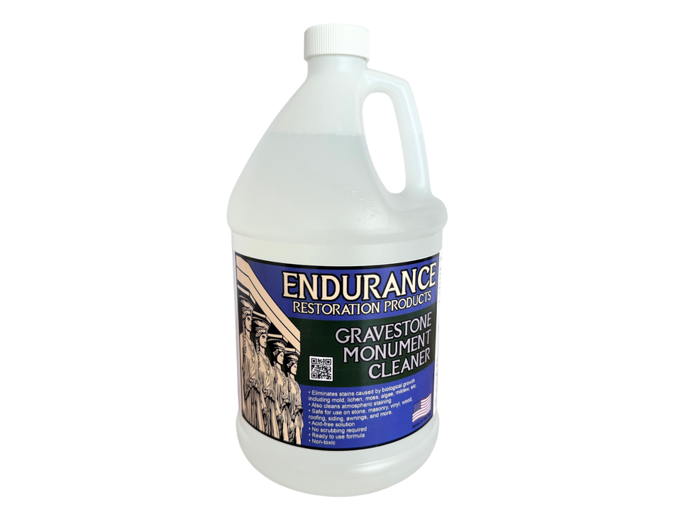 Endurance Gravestone & Monument Cleaner - 1 Gallon + 1 Quart Sprayer | eBay