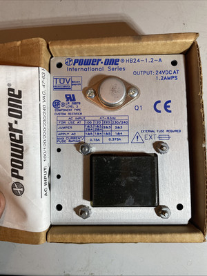 Power One Hb24-1.2-A Linear Power Supply | eBay