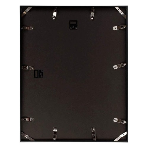 Frametory, 16x20 Aluminum Picture Frame - 16 x 20 Black Frame with ...