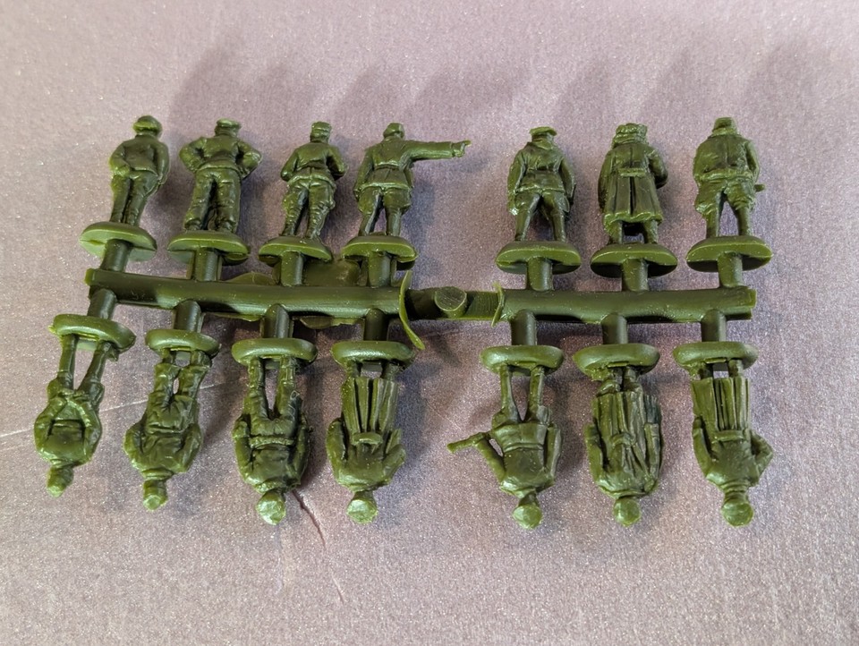 RARE ODEMARS NEW WW2 German commanders 42 plastic 1/72 Miniatures PF05 ...