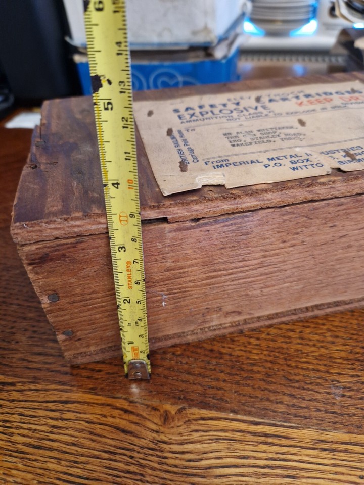 Eley/Kynoch Safety Cartridges, Vintage/Antique Storage Box British ...