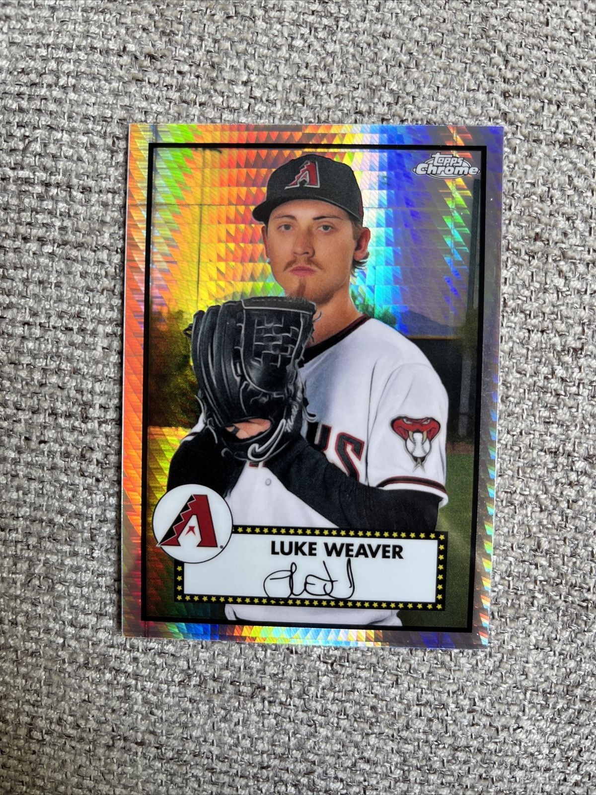 2021 Topps Chrome Platinum Anniversary - Prism Refractor #448 Luke ...