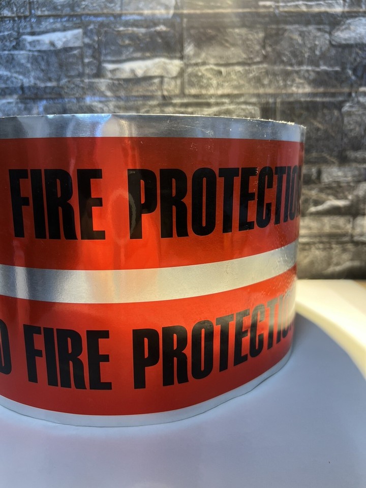Underground Detectable Tape 6” x 1000' Caution Buried Fire Protection ...