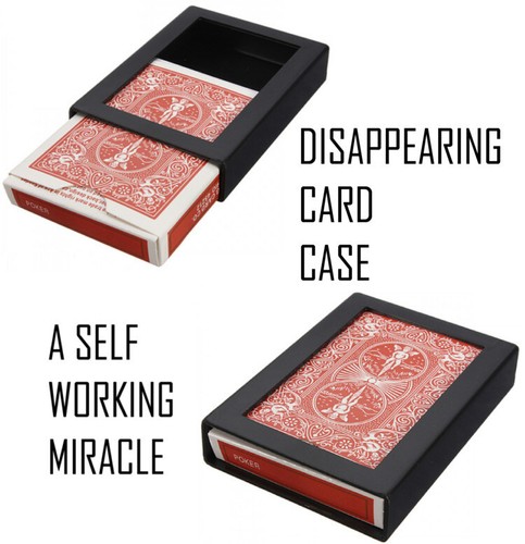 DISAPPEARING CARD CASE - & INSTRUCTIONS - CARD MAGIC | eBay