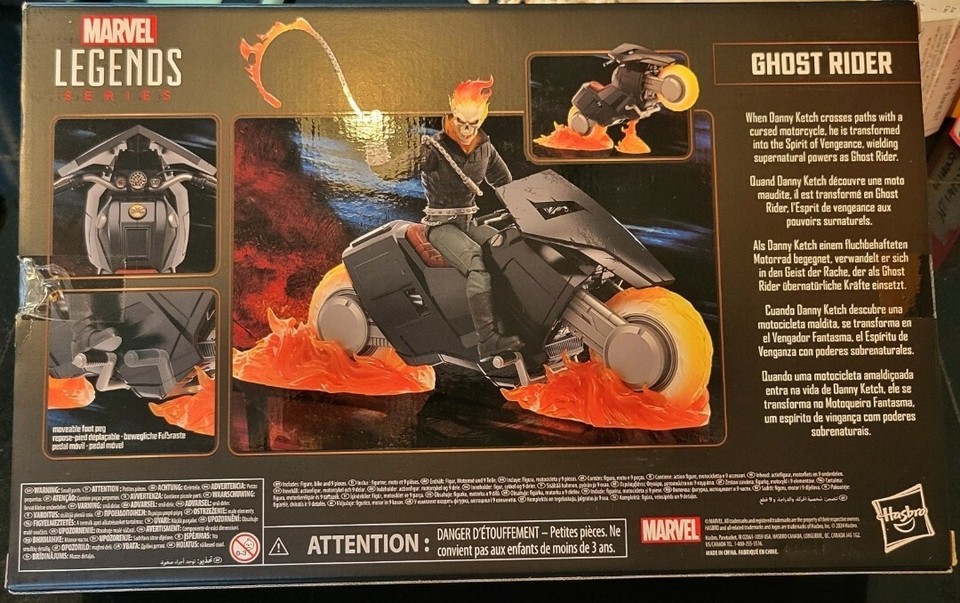Marvel Legends Series Ghost Rider (Danny Ketch) & Motorcycle HASBRO | eBay