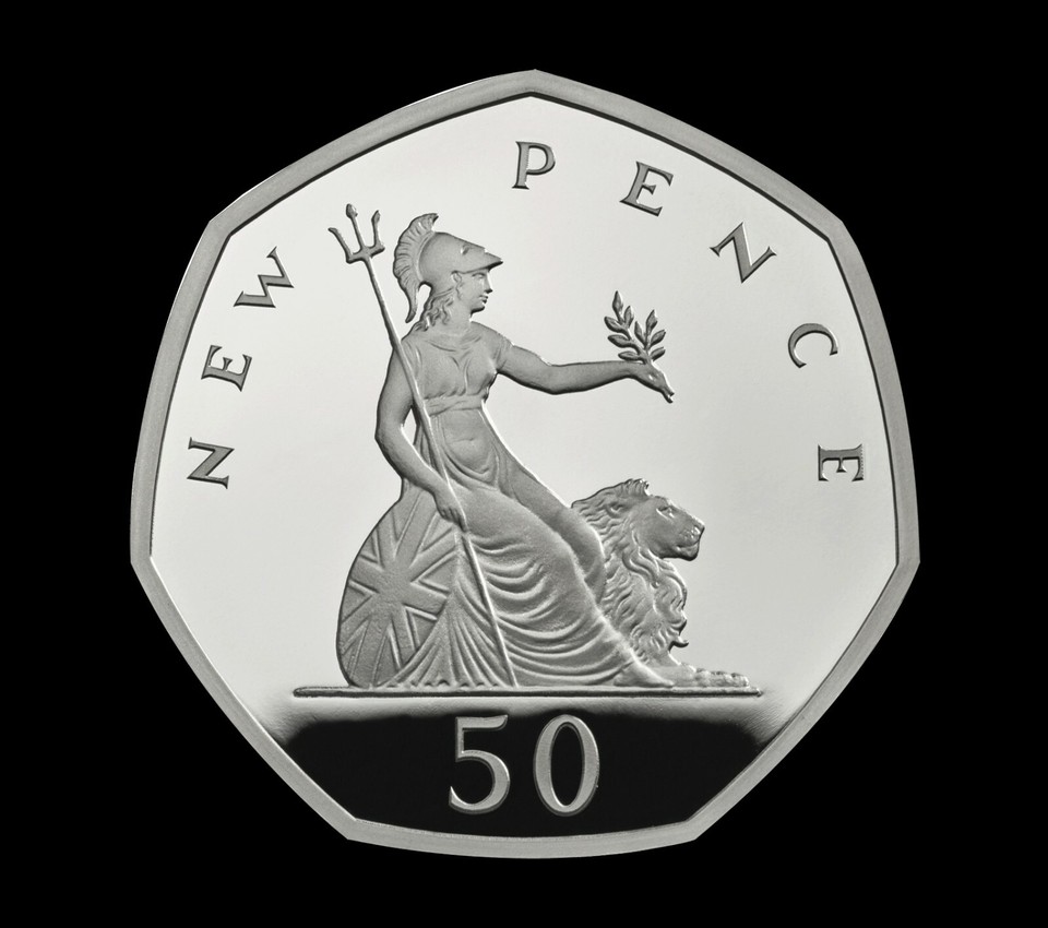 1971 - 2008 Britannia 50p Fifty Pence Coins PROOF & BU ONLY & EEC 50p ...