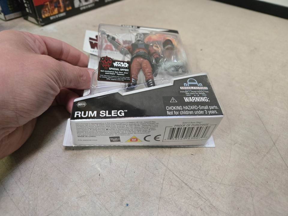 Year 2009 Star Wars Legacy Collection Droid Factory 4" Figure - RUM ...