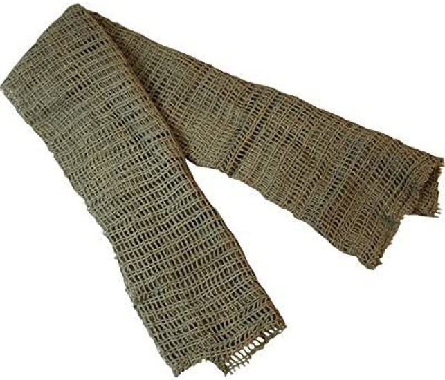 TACTICAL SCRIM NET SCARF OLIVE SHOOTING HUNTING MILITARY FACE VEIL HEAD ...
