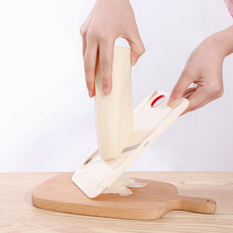 Manual Vegetable Slicer Stainless Steel Kitchen Shredder Potato Cabbage ...